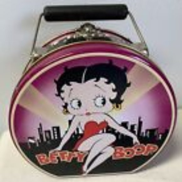 Other | 1998 Betty Boop 1 Lunch Box Tin Lights City Scape 6x6x3 | Poshmark